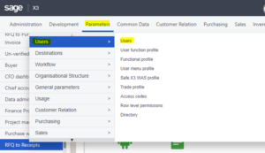 Access Code and Its Restriction at Transaction Level