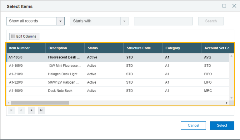 Sage 300cloud Web Screen Keyboard Shortcuts