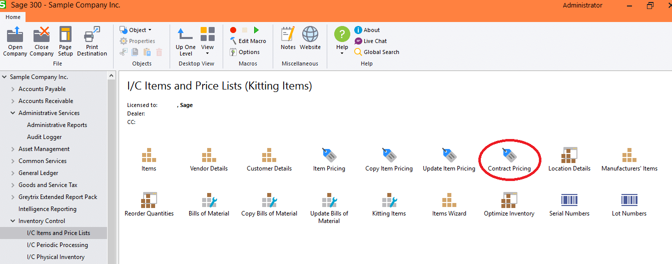 Contract Pricing in Sage 300 - Sage Software