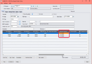 Purchase Order New features and improvements in Sage 300 Version 2022