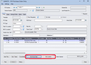 Purchase Order New features and improvements in Sage 300 Version 2022