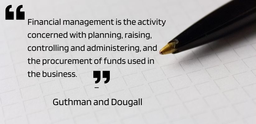 The Scope Of Financial Management
