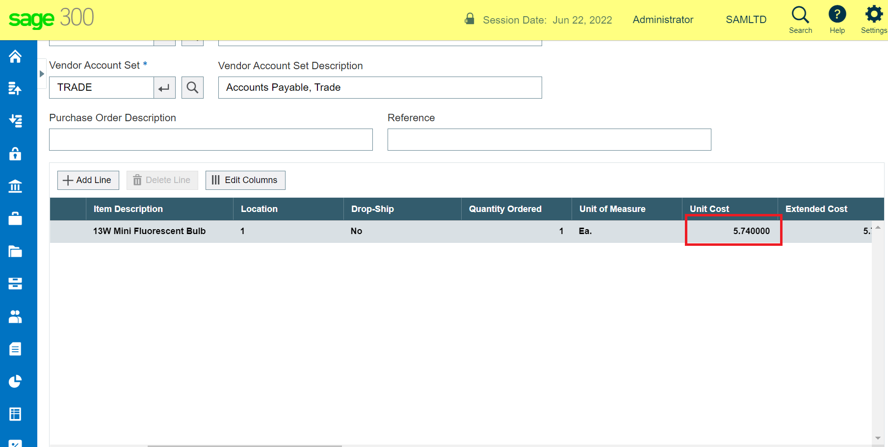 Difference between Most recent cost and Last unit cost