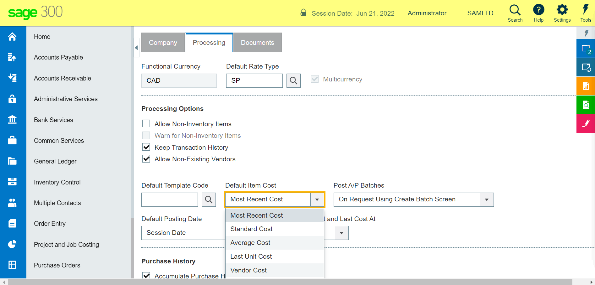 Difference between Most recent cost and Last unit cost