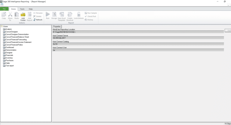 How to create a Union Report in Sage 300 using a Business Intelligence ...