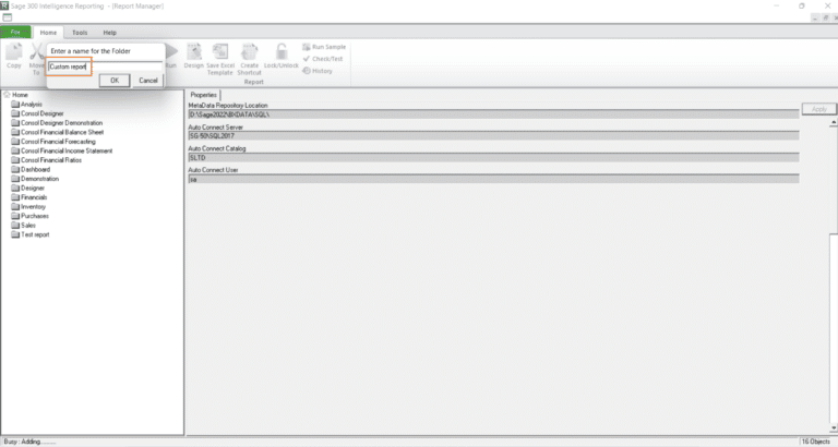 How to create a Union Report in Sage 300 using a Business Intelligence ...