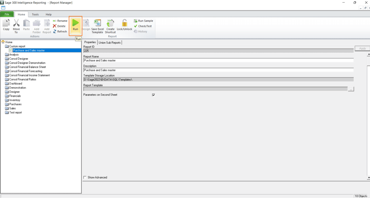 How to create a Union Report in Sage 300 using a Business Intelligence ...