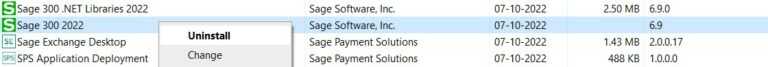 Mastering the Sage 300 Uninstall Process: A Guide for Servers and ...