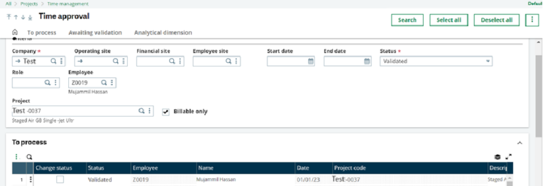 Time Entry and Reporting - Sage Software