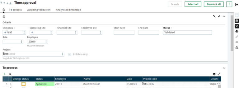Time Entry and Reporting - Sage Software