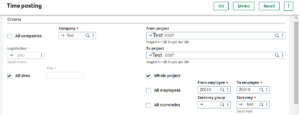 Time Entry and Reporting - Sage Software
