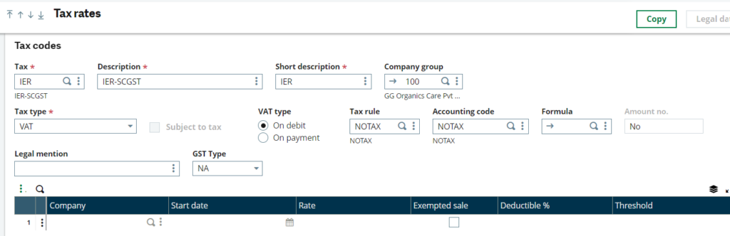 How to Setup Round-off Invoice Element in Sage X3