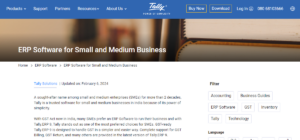 10 Best ERP Software in India [2025] | Sage Software